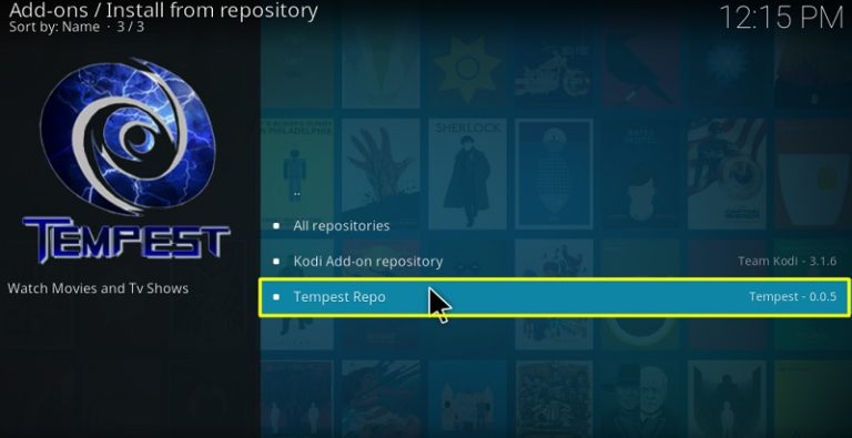 How to Install Tempest Addon on Kodi 18.6 Leia & FireStick